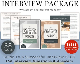 Interview Notes Template - Etsy