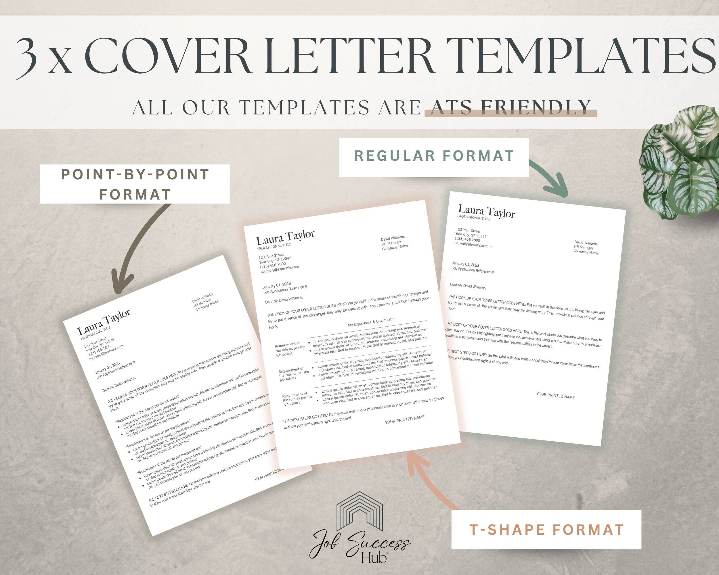 Complete Cover Letter Bundle | Templates, Workbook & Checklist ...