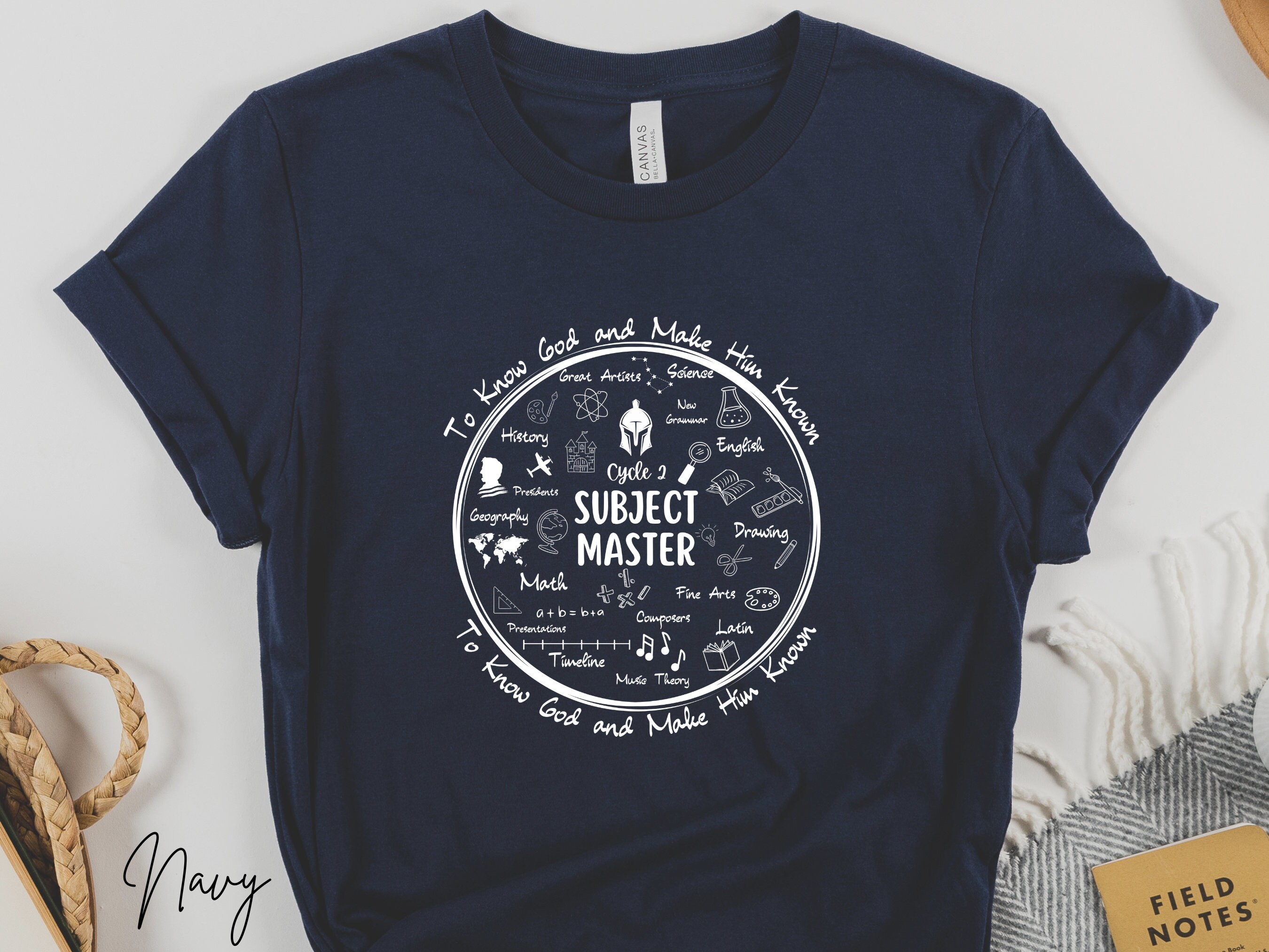 Cycle 2 Subject Master Shirt | CC Subject Memory Master | CC Tshirt ...