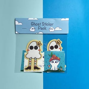 Sticker Pack | Ghost - Etsy
