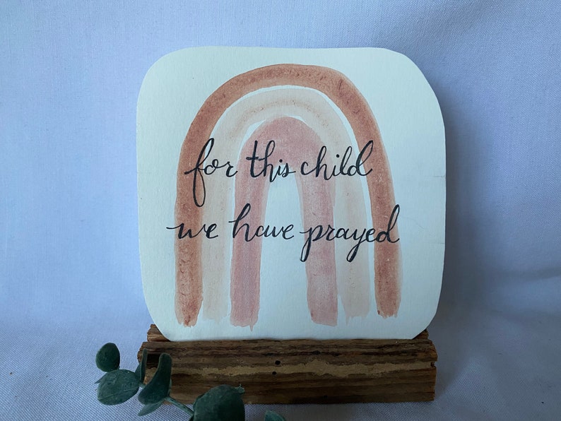 Watercolor Rainbow With Scripture - Etsy