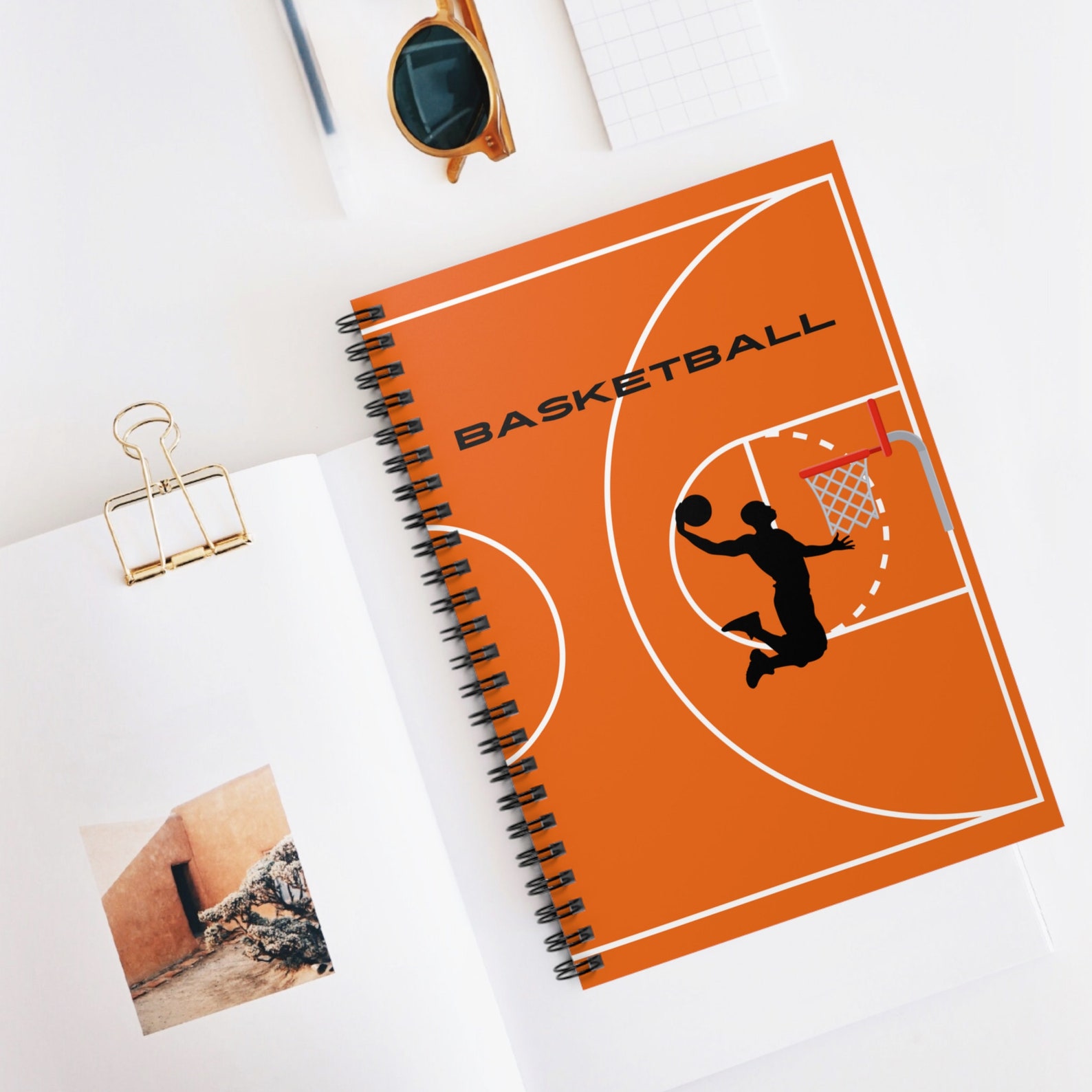 Basketball Journal, Basketball Players' Gifts, Basketball Notebook ...
