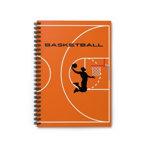 Basketball Journal, Basketball Players' Gifts, Basketball Notebook ...