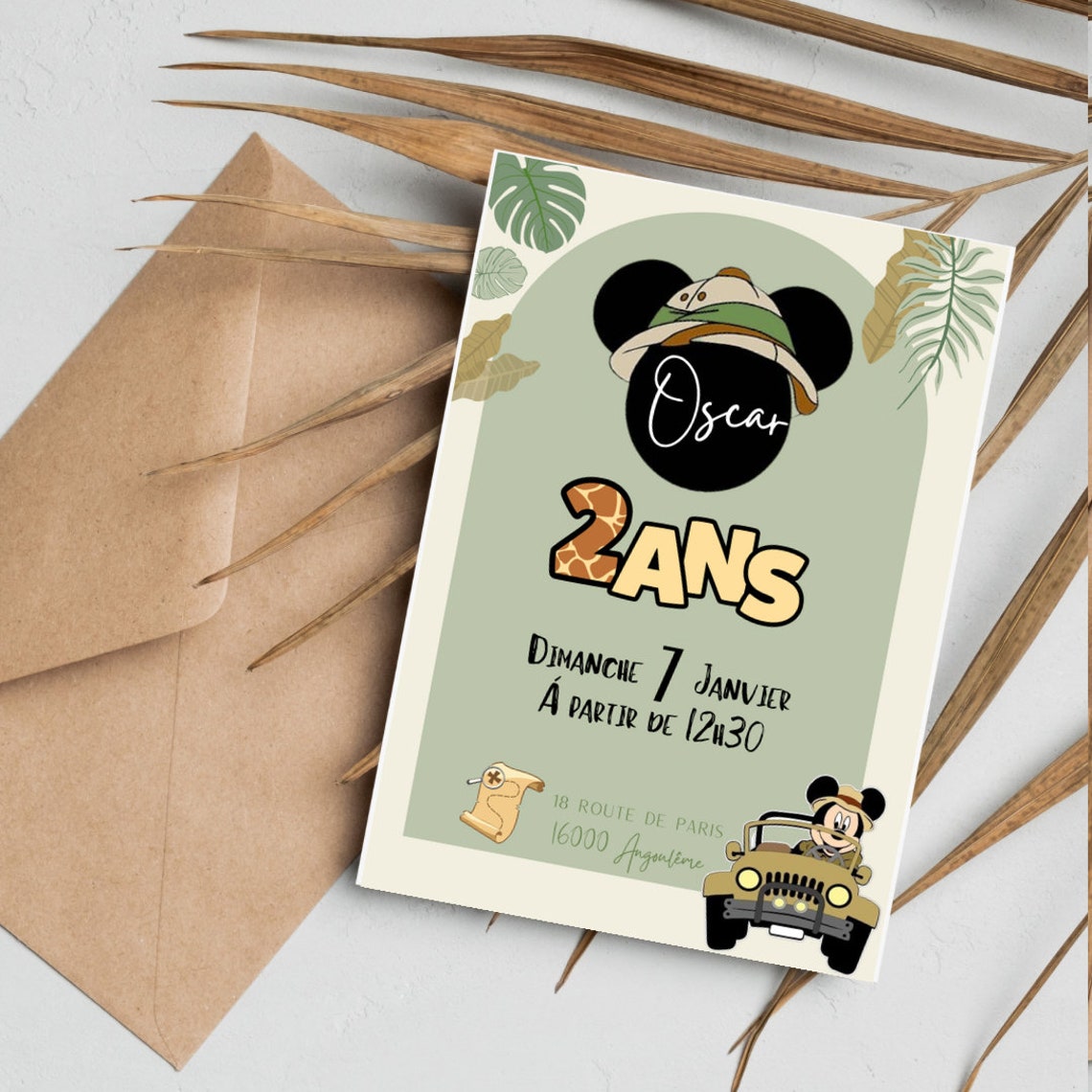 Mickey Invitation - Etsy