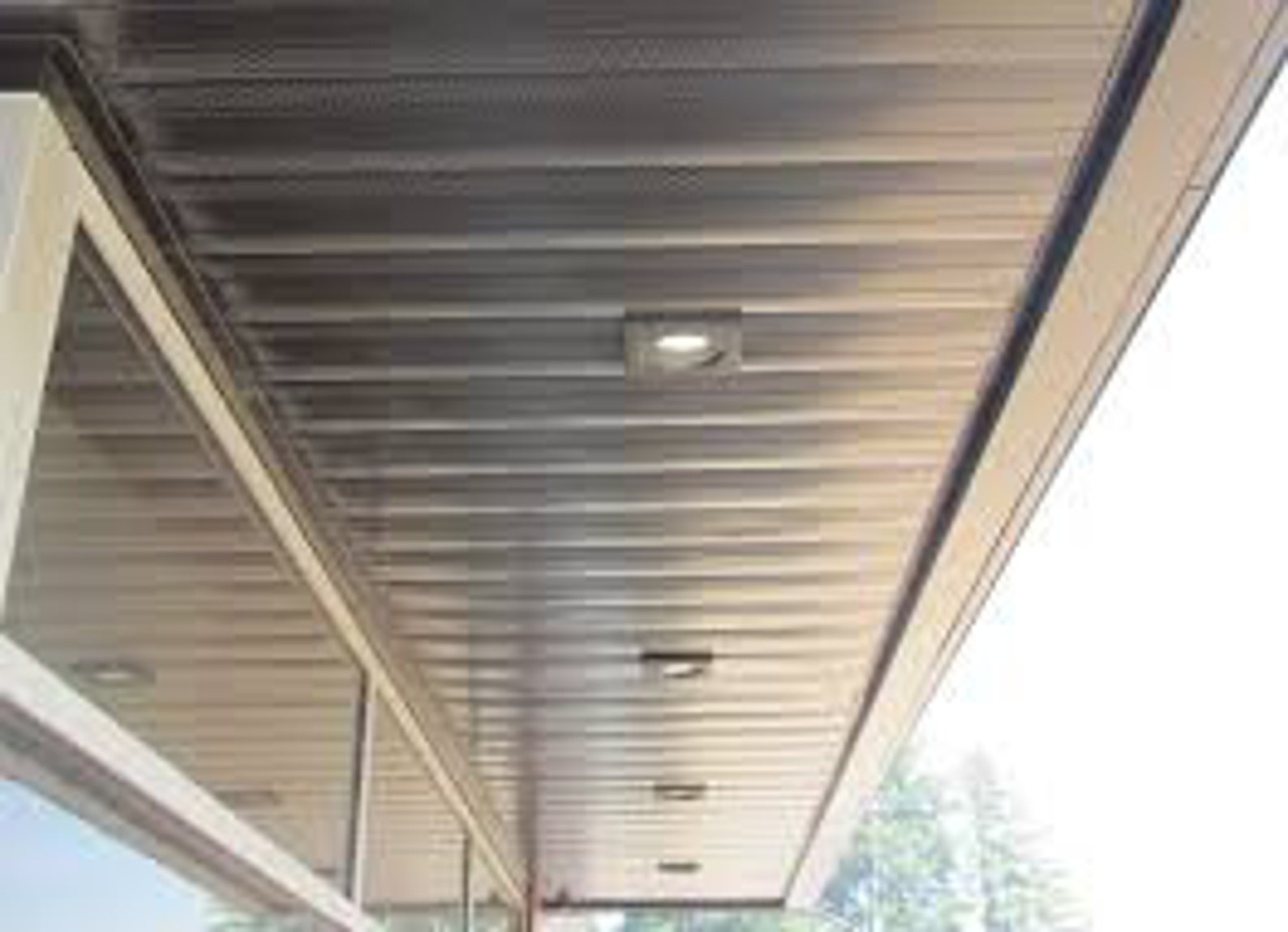 Soffit/ Wall Panel 12" Wide Aluminum, Chicken Coop Roof, Shed Roof ...