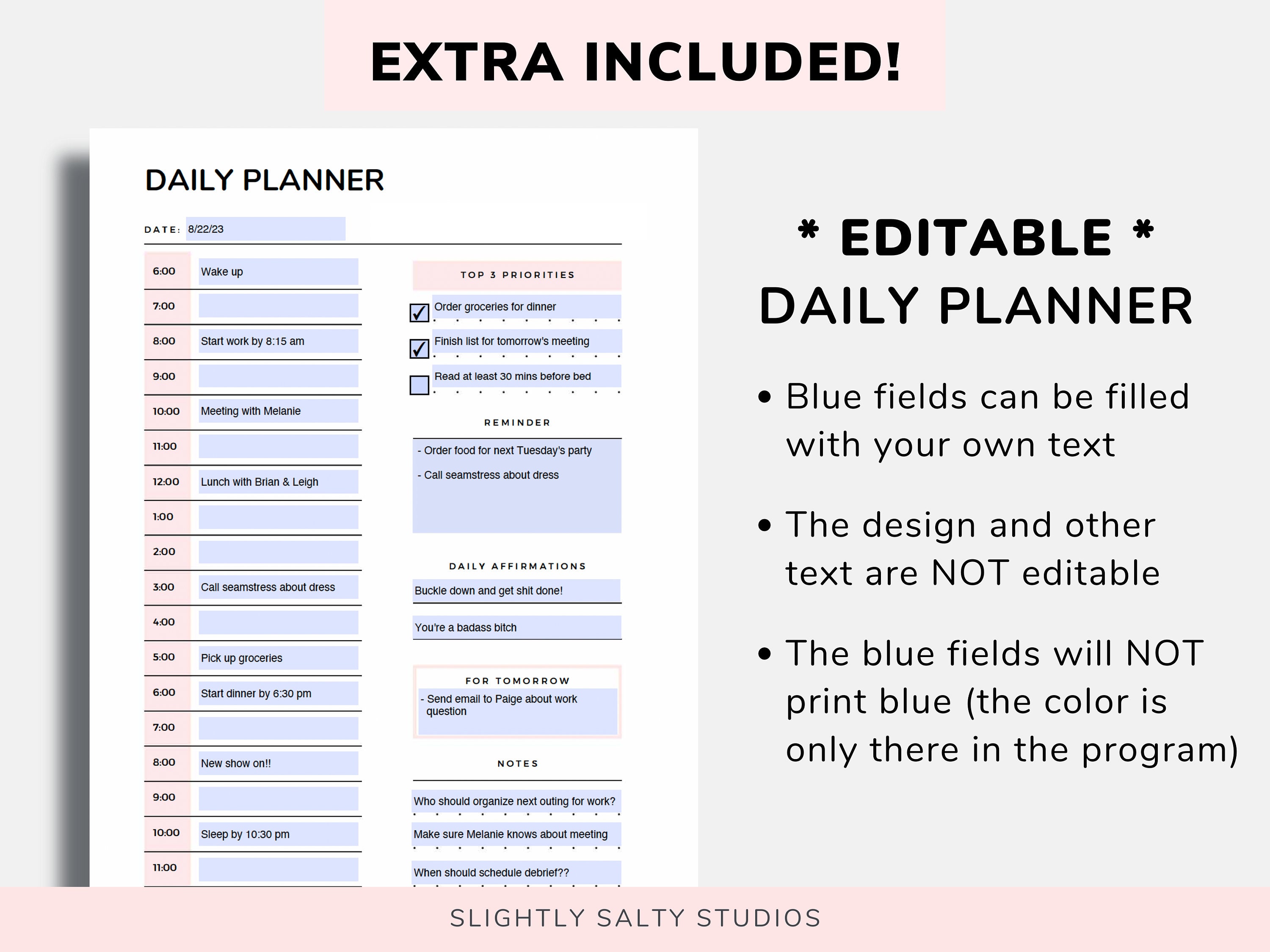 2024 Fillable Calendar 2024 Funny Calendar PDF Swear - Etsy Portugal