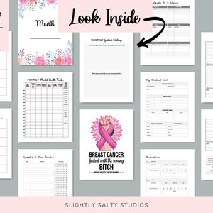 Breast Cancer Patient Planner Printable, Funny Breast Cancer, Breast ...