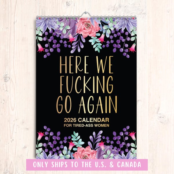 2026 Women Wall Calendar - Etsy