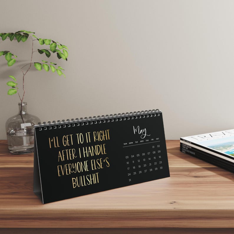 Shit I Want to Say at Work but Can't 2026 Funny Office Humor Desk ...