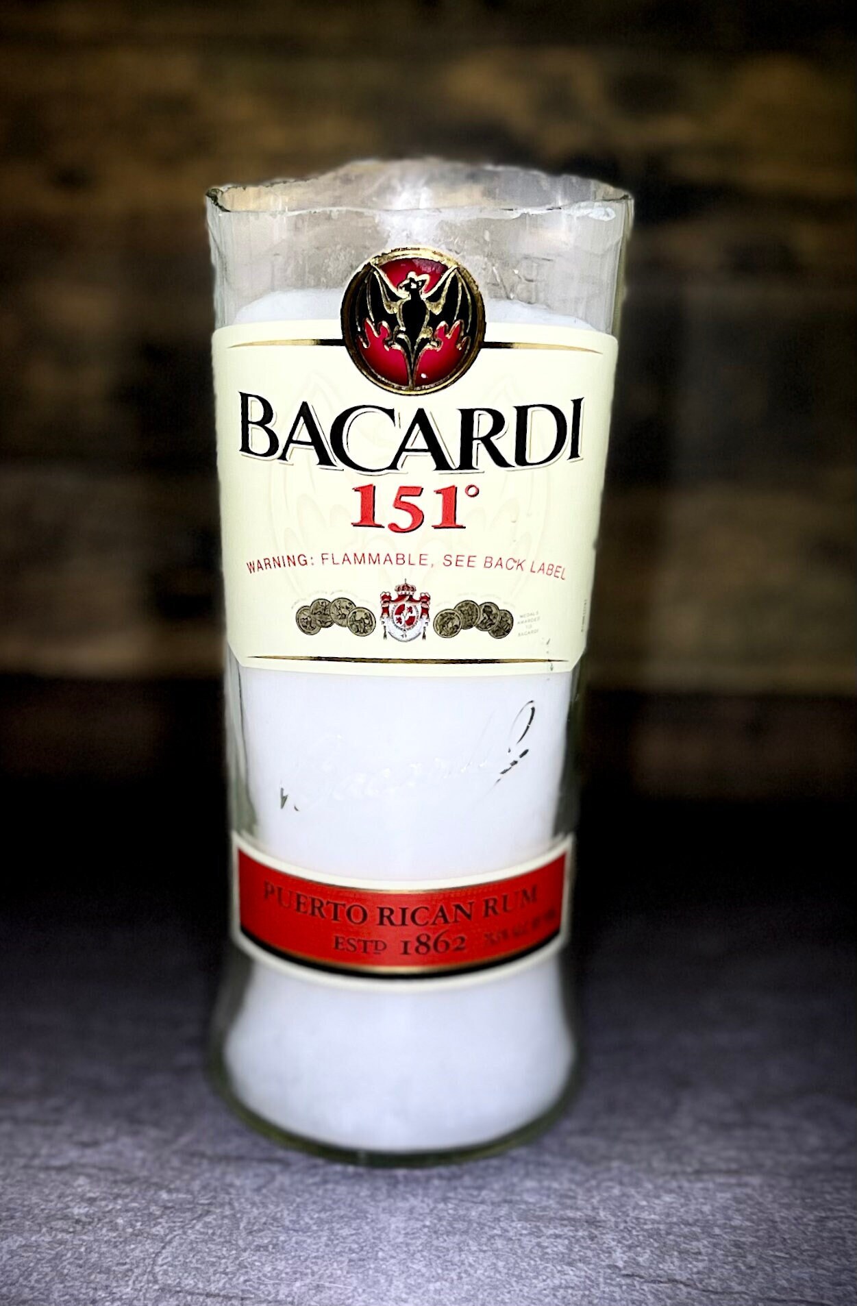 Bacardi 151 Warning