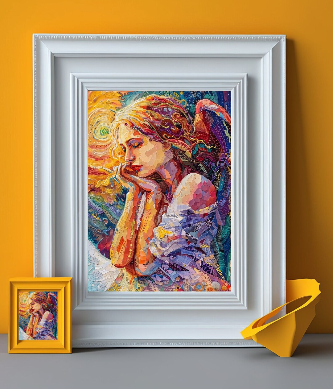 Light Angel, Colorful Art, Angel Wings, Spiritual Imagination ...