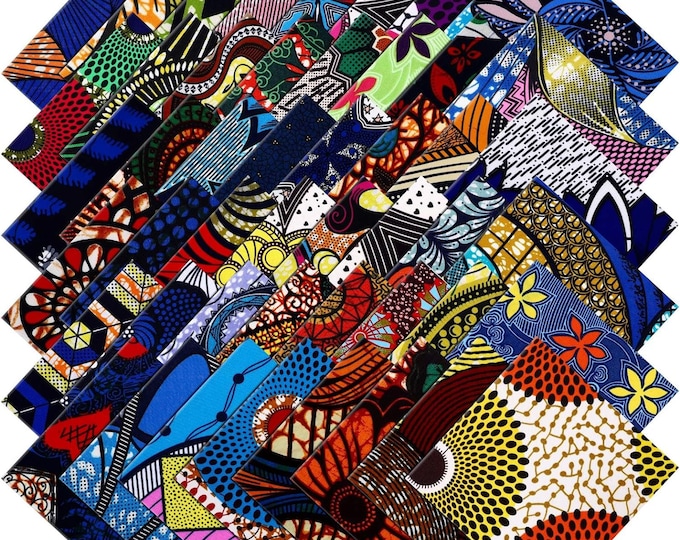 African Fabric Strips Blocks Quilting Fabric Quilting Quarters Print ...
