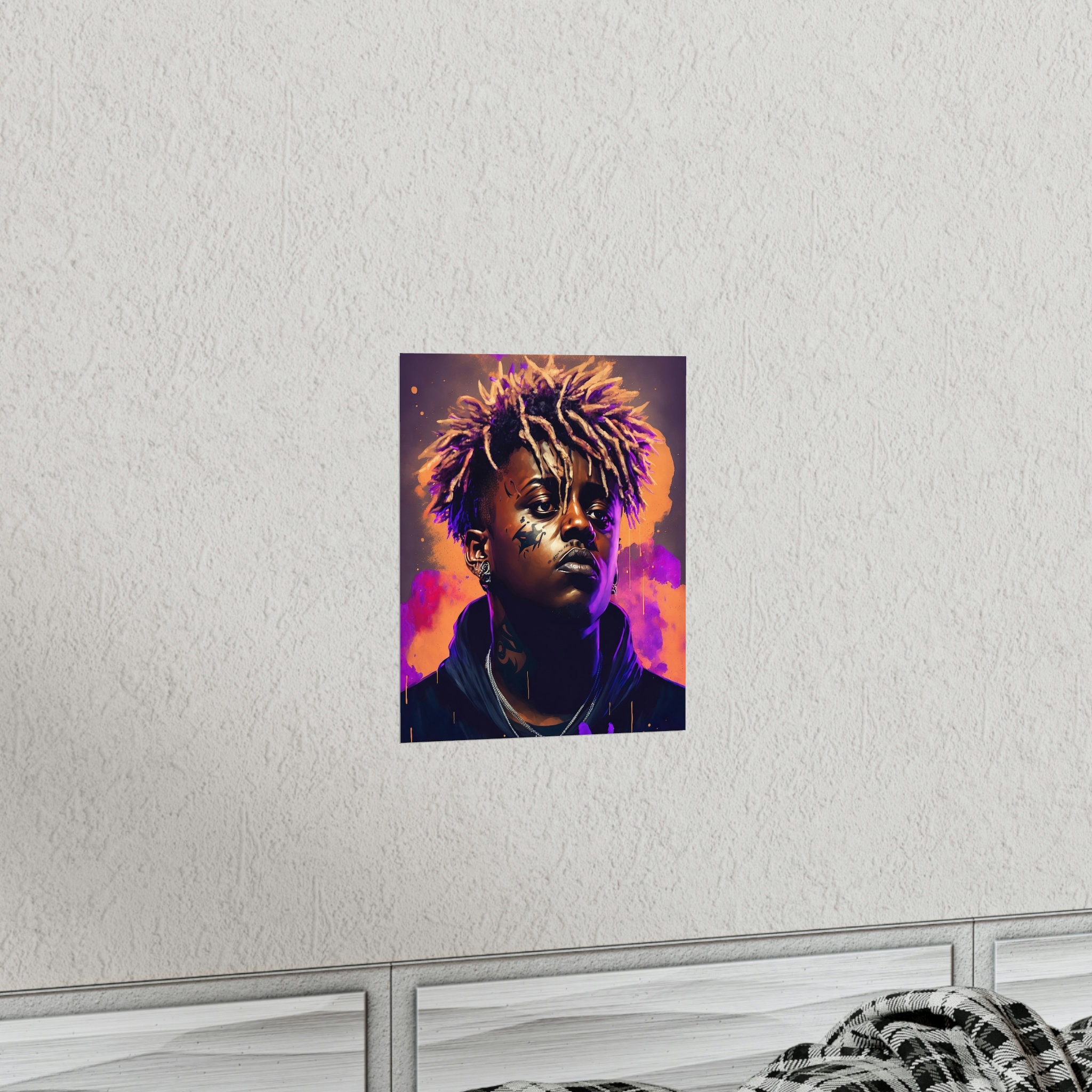 Juice Wrld Matte Poster, Juice Wrld Art, Juice Wrld, Hip Hop Poster