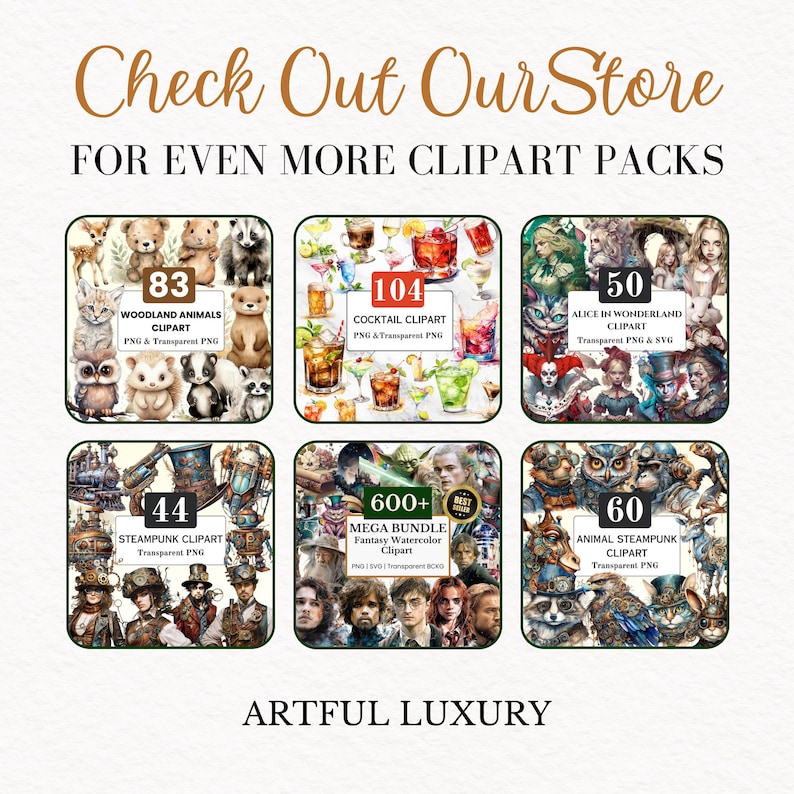 Thanksgiving Clipart Mega Bundle Autumn Clipart Fall PNG - Etsy