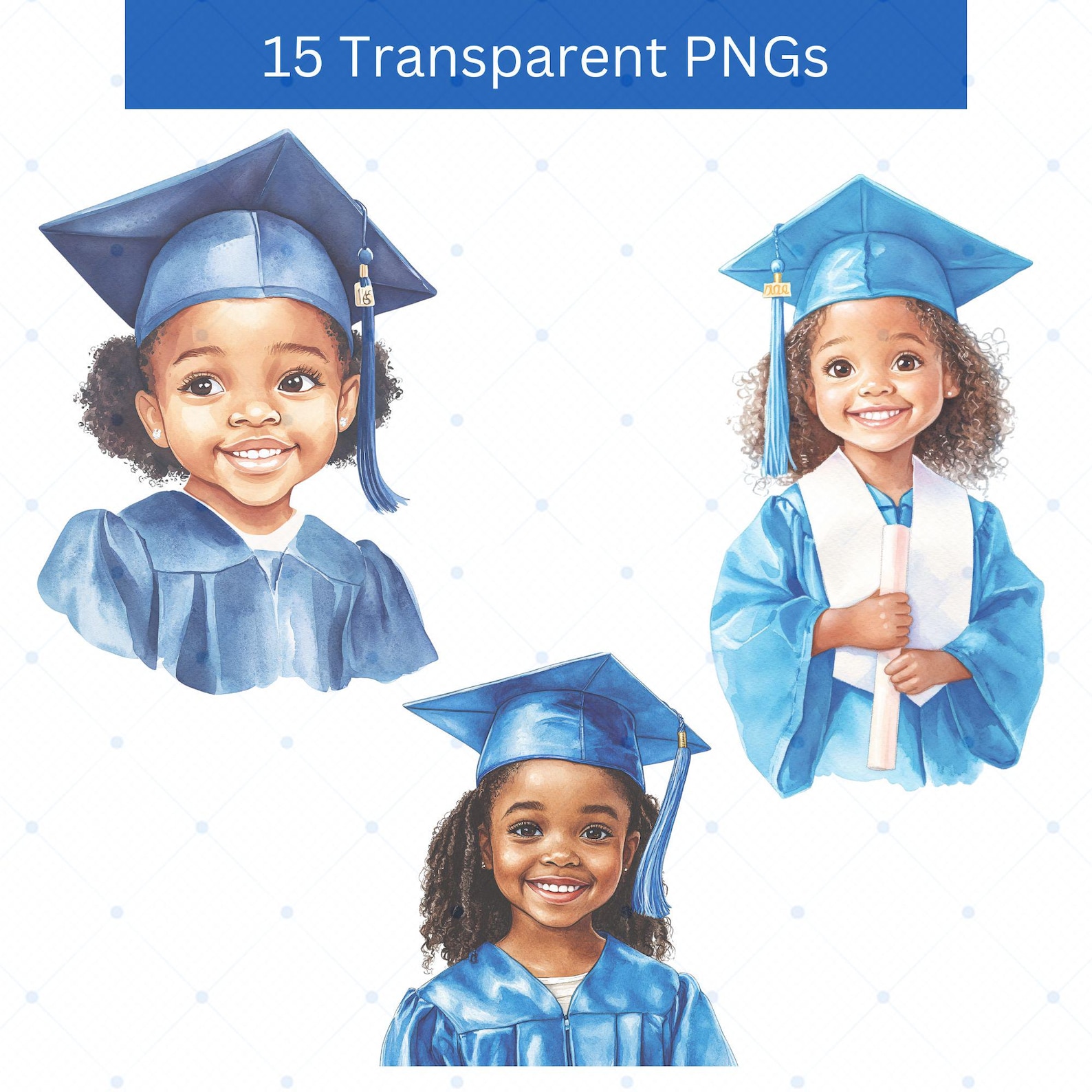 Kindergarten Graduation Clipart Black Girl Clip Art Preschool Kids ...