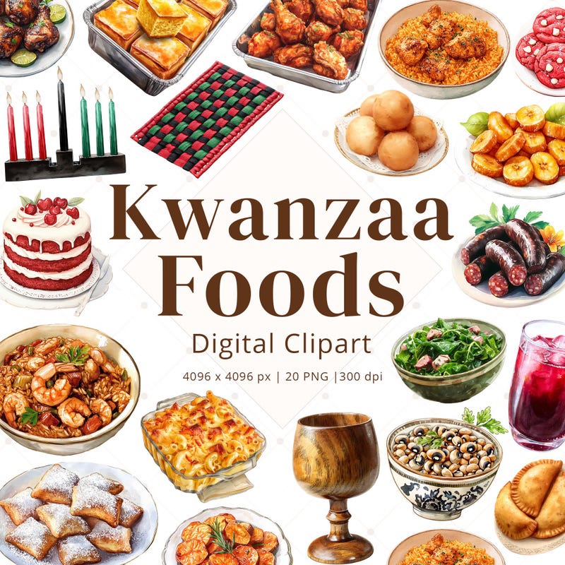 Kwanzaa Food Decorations - Etsy UK