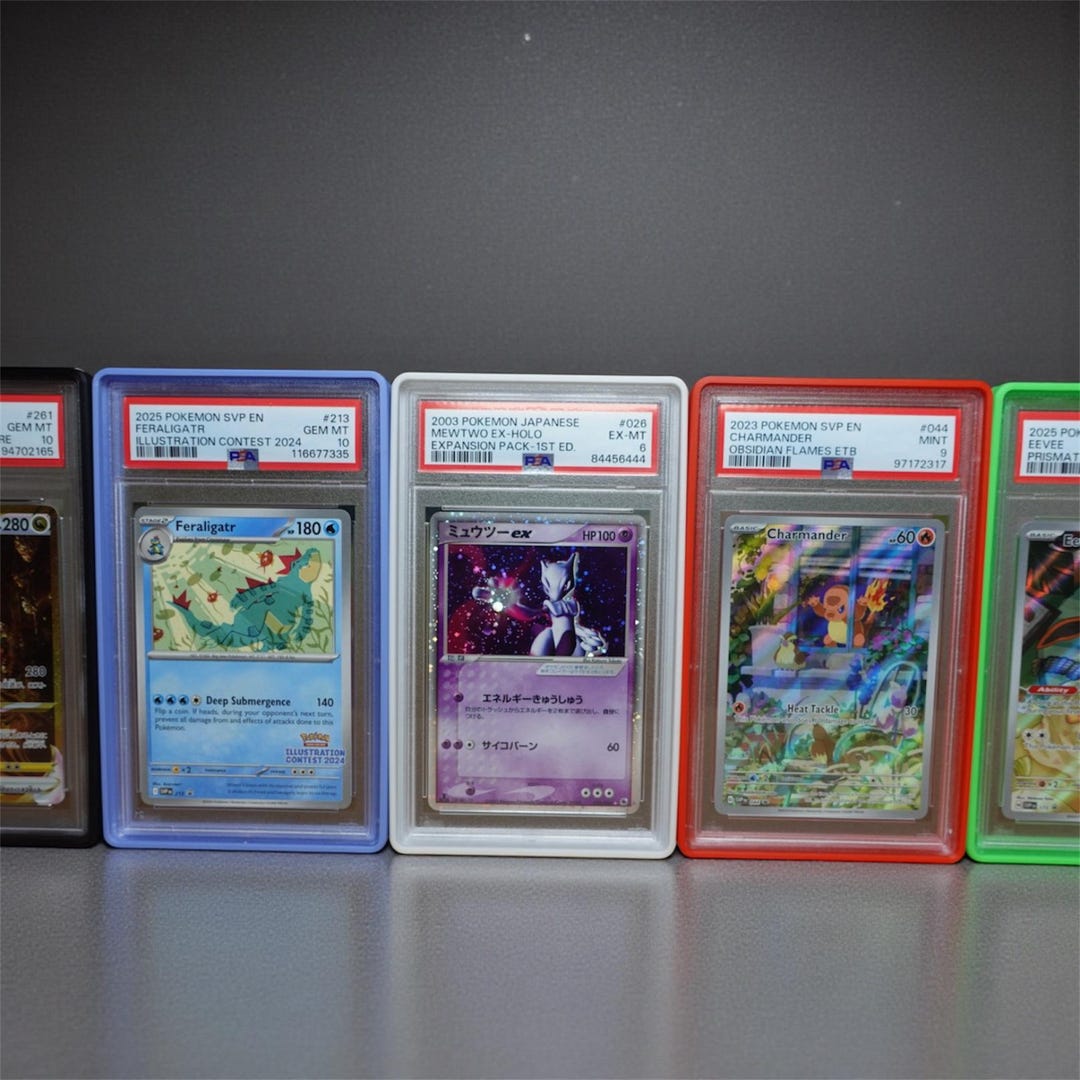 PSA Slab Guard | Card Slab Protector | TCG Collector Gift | Pokémon MTG ...