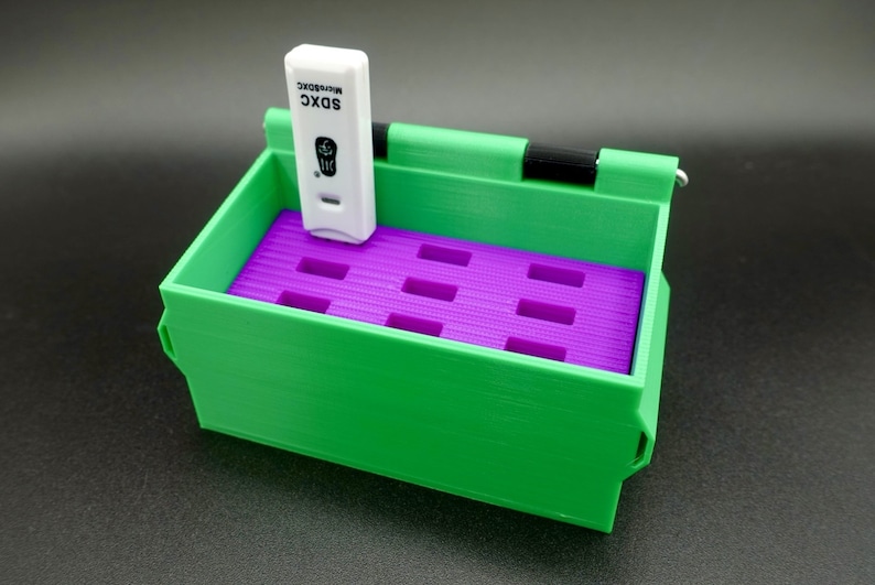 Mini Desktop Dumpster Organiser Fun 3D Printed Trashcan for Office Desk ...