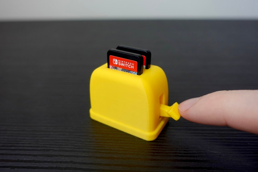 Nintendo Switch/ SD Card Mini Toaster Holder - 3D Printed Game Stand ...