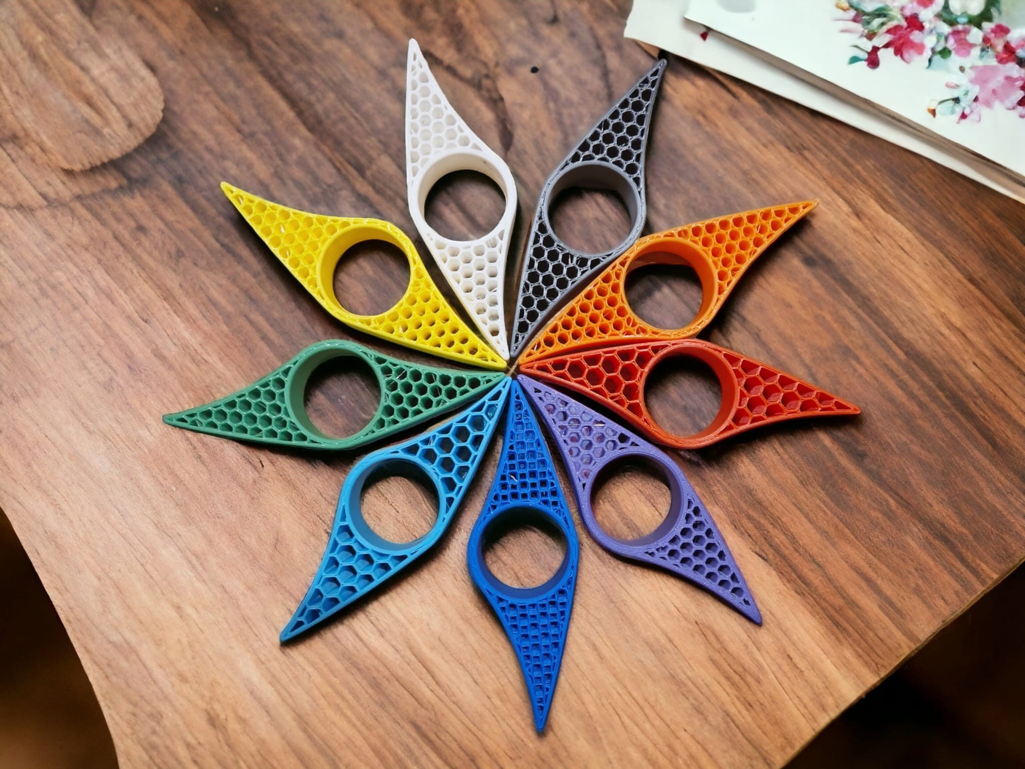 Book Page Holder 3d Printed Thumb Page Holder Book - Etsy