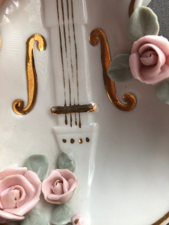 Romantic 1940’s Lefton China Ceramic Pink, White and … - Gem