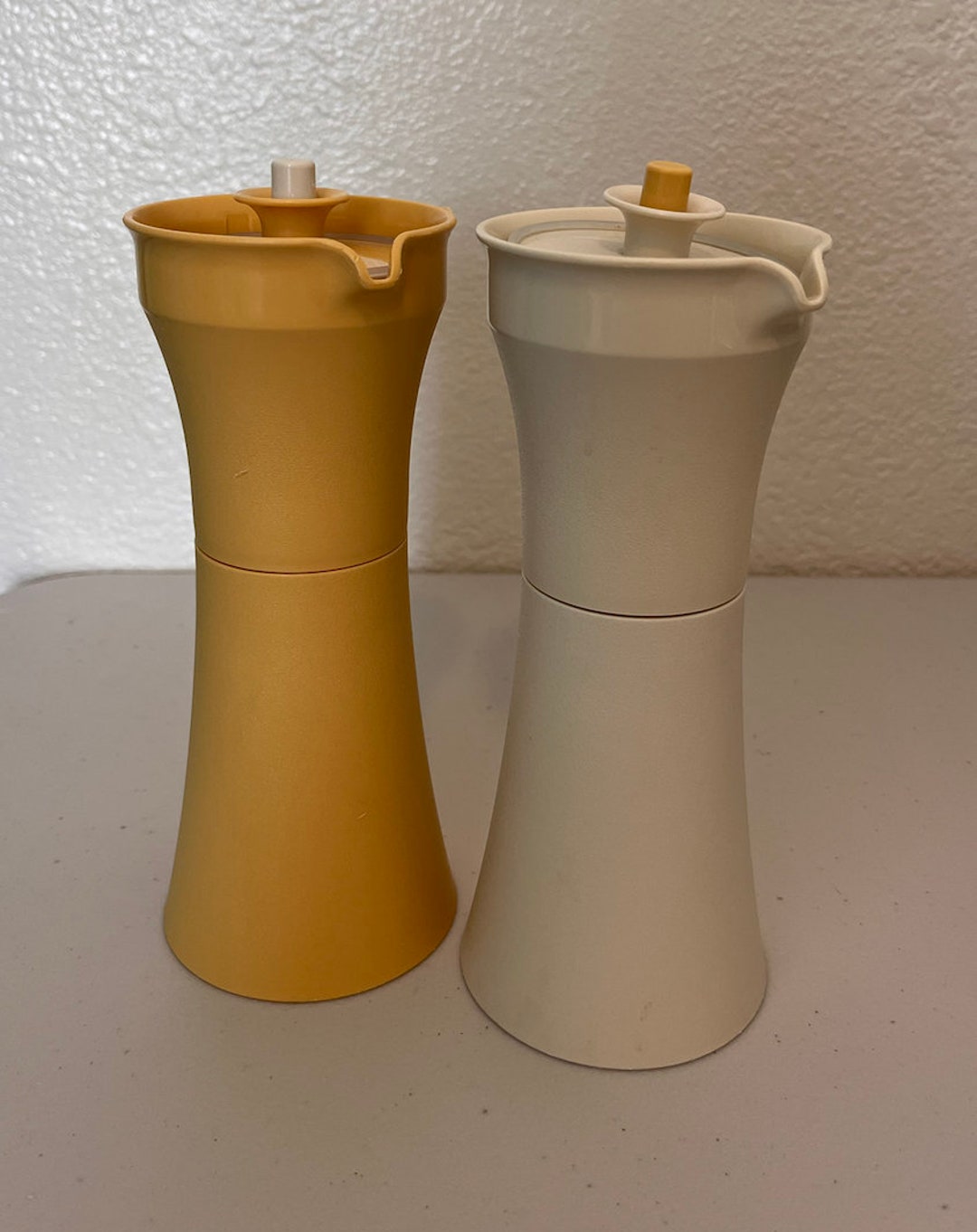 Vintage Tupperware Dressing Oil or Vinegar Containers - Etsy