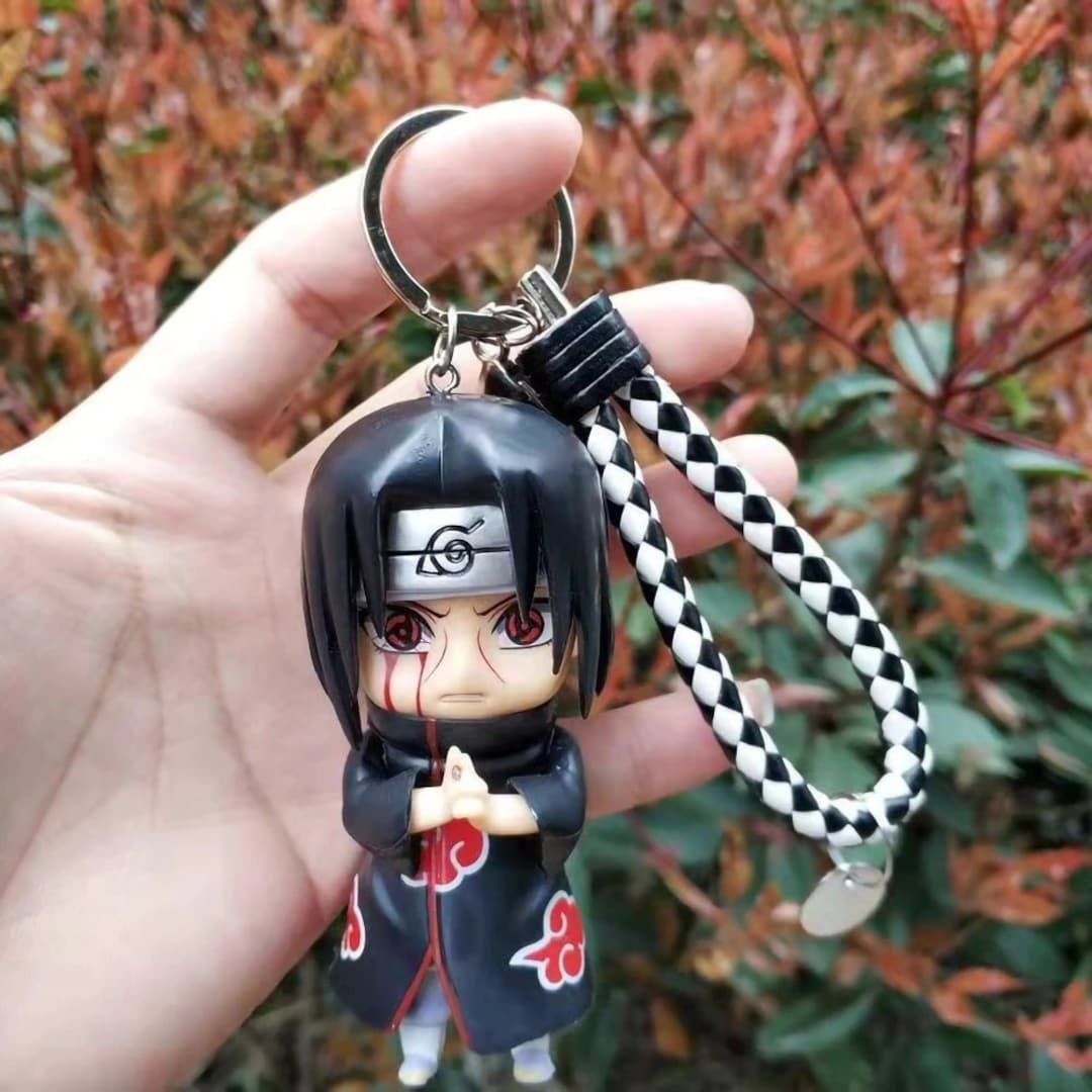 Naruto Itachi Uchiha Keyring Anime Accessories & Keychains - Etsy