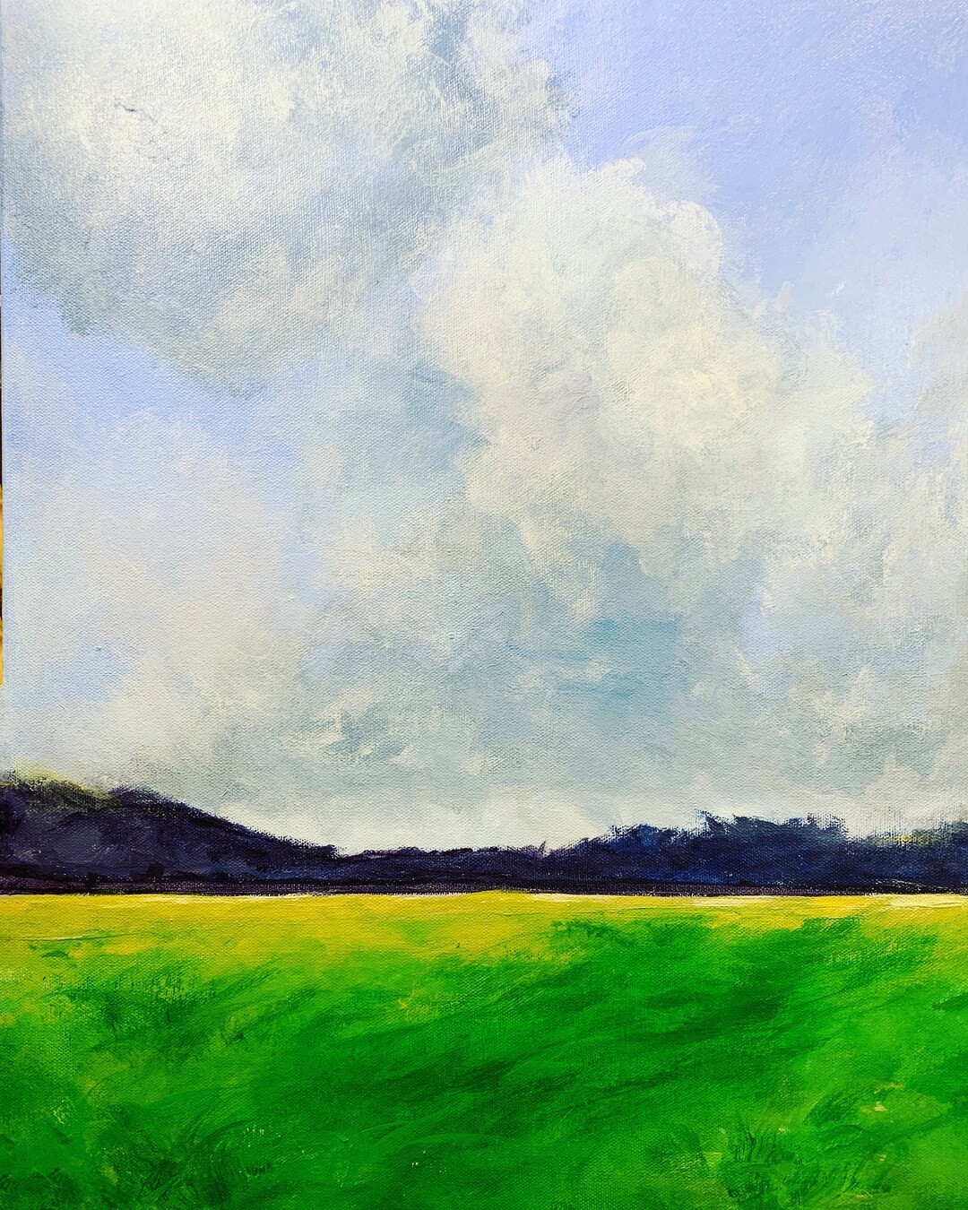 Original Abstract Painting Florida Sky - Etsy