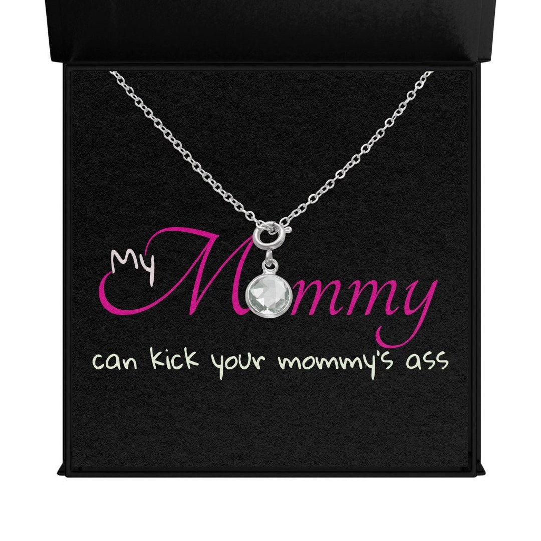 Funny Mommy Gift Set-jewelry and Card Bundle-funny Gift for Mom-first ...