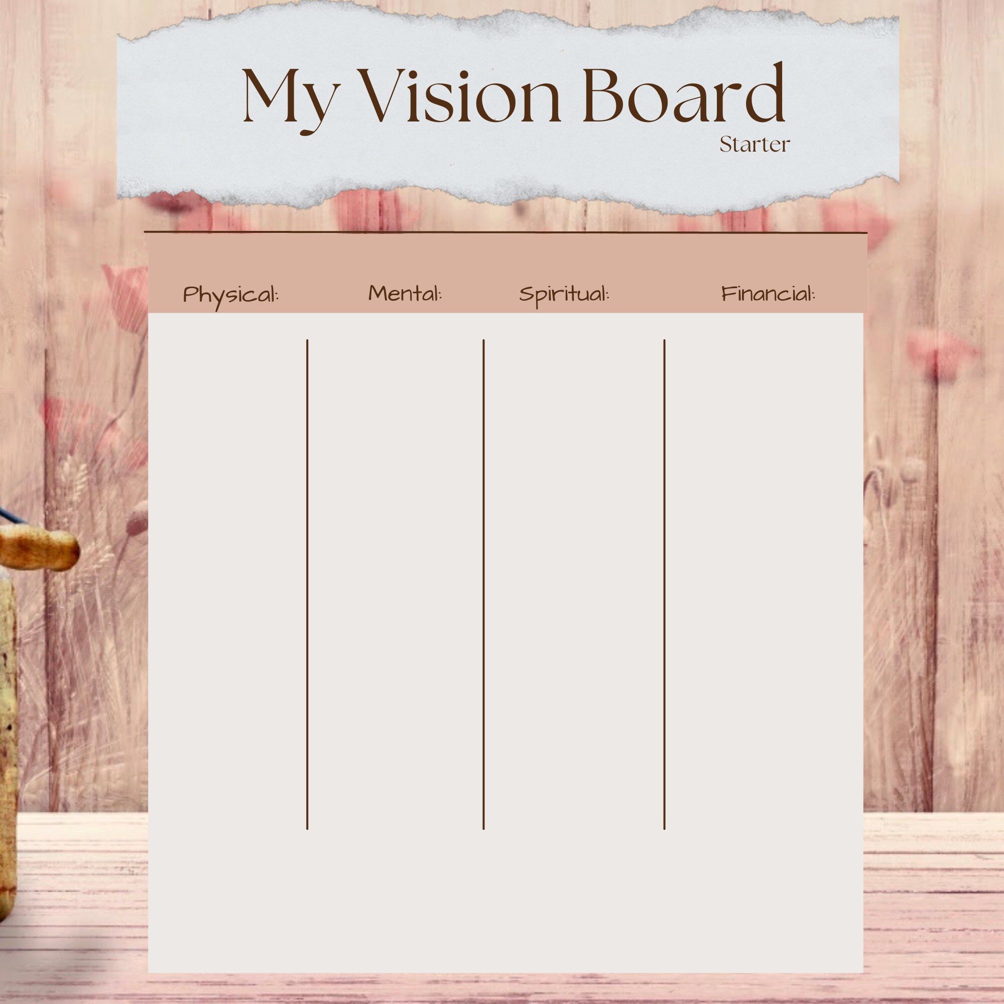 Digital Motivational Quotes-printable Wall Art Set-vision Board ...