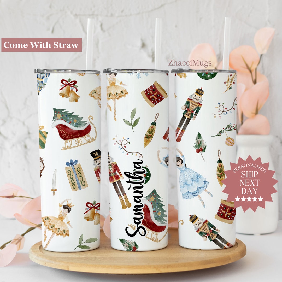Personalized Christmas Nutcracker Tumbler, Nutcracker Doll Cup With ...