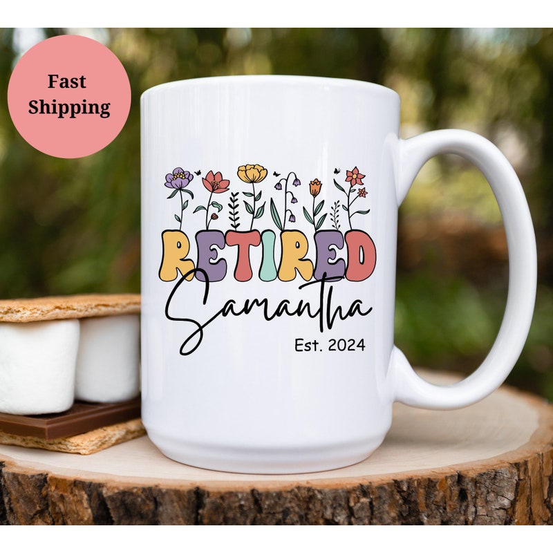 Retirement Mug - Etsy