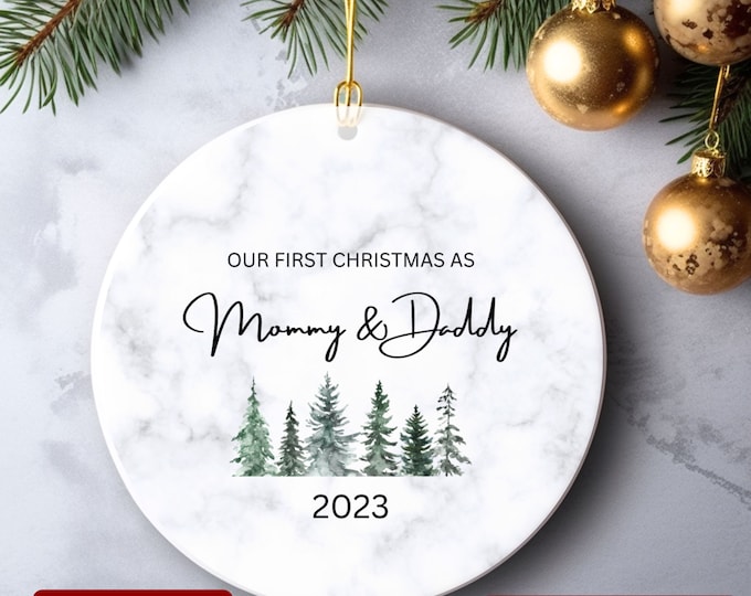 Personalized Family Christmas Ornament, Family Christmas Keepsake ...