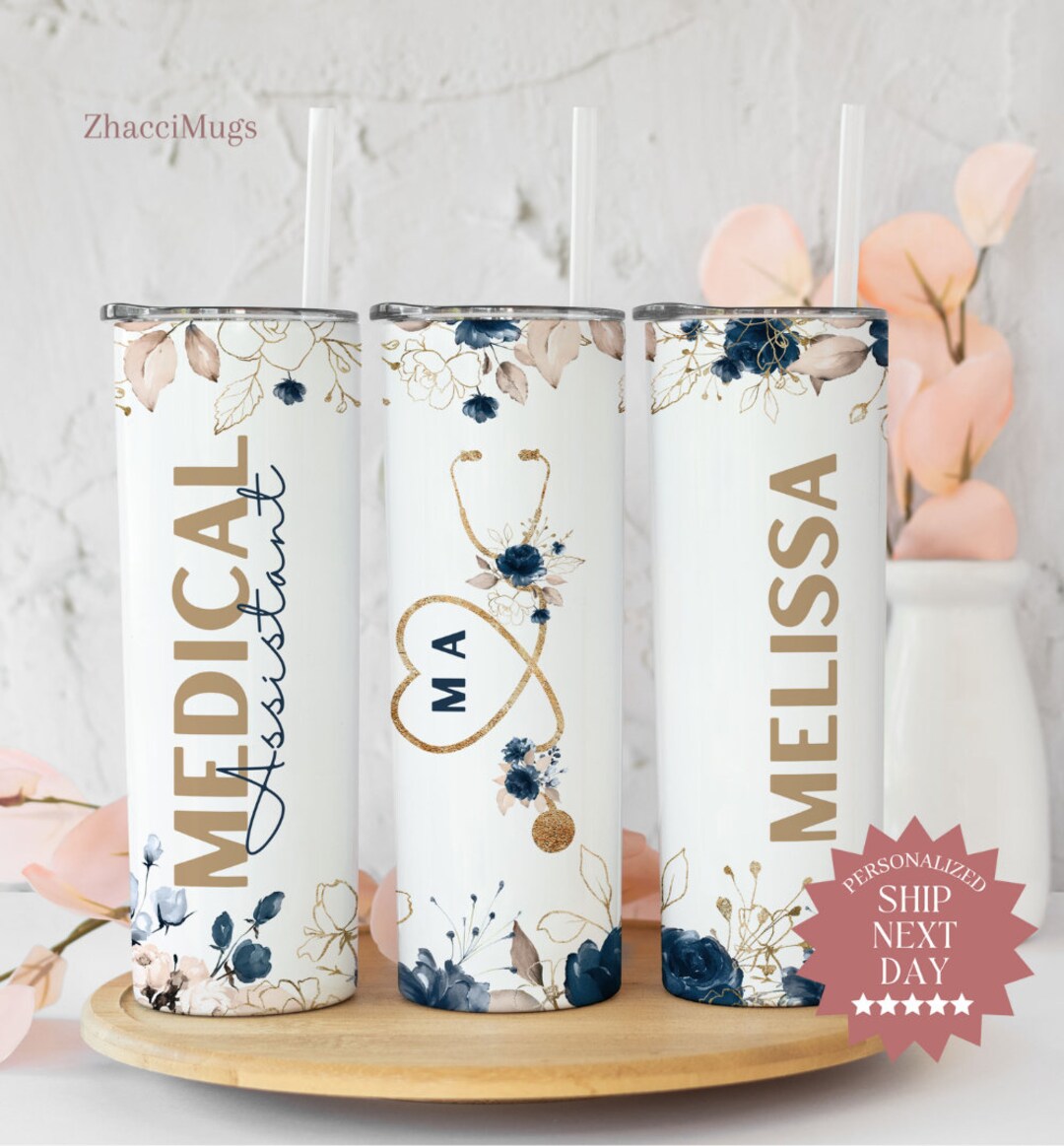 Medical Assistant Tumbler Personalized, Medical Assistant Gifts ...