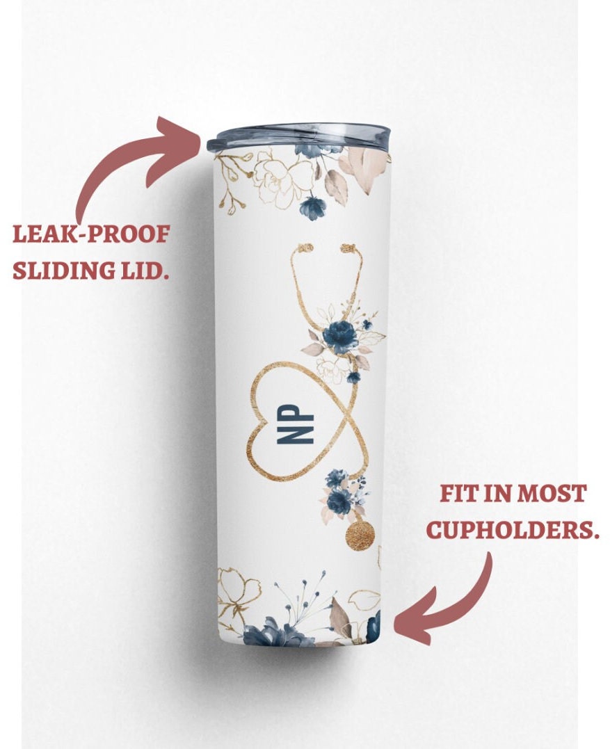 Nurse Practitioner Tumbler Personalized, NP Cup, NP Graduation Gift ...
