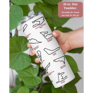 Formula 1 Race Track Tumbler, Formula One Cup 20oz With Straw, Formula ...