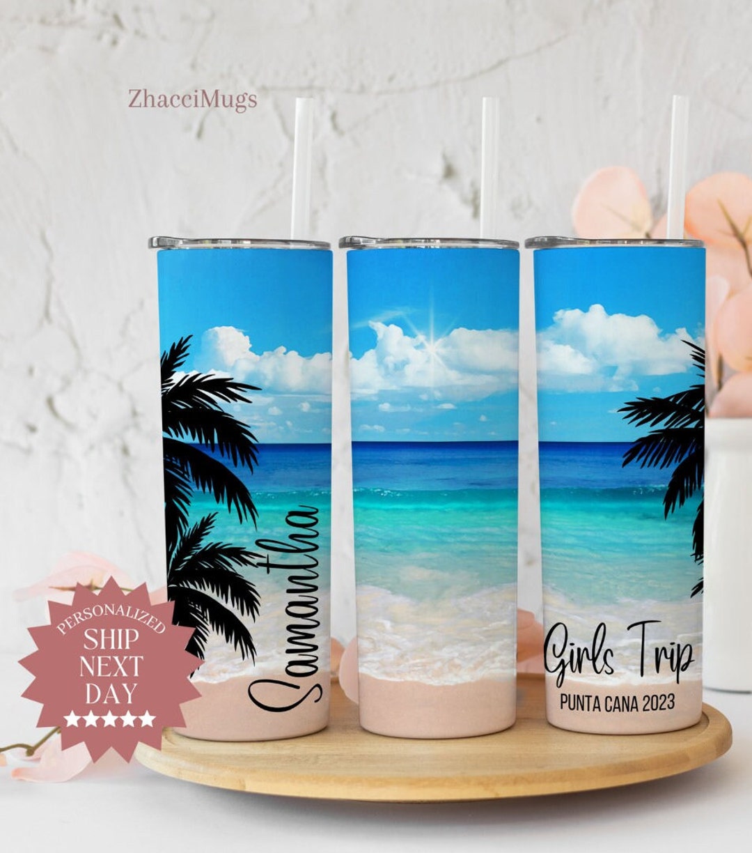 Personalized Girls Trip Tumblers, Bachelorette Party Favors, Weekend ...