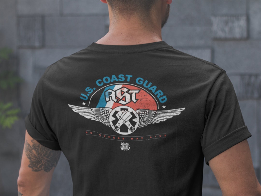 U.S. Coast Guard T-shirt, USCG Tee Shirt, Aviation Survival Technician ...