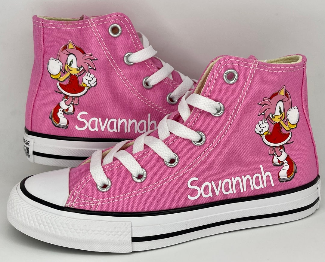 Personalized Amy Rose Shoes Toddle Shoe Kid Shoe Adult Shoe - Etsy