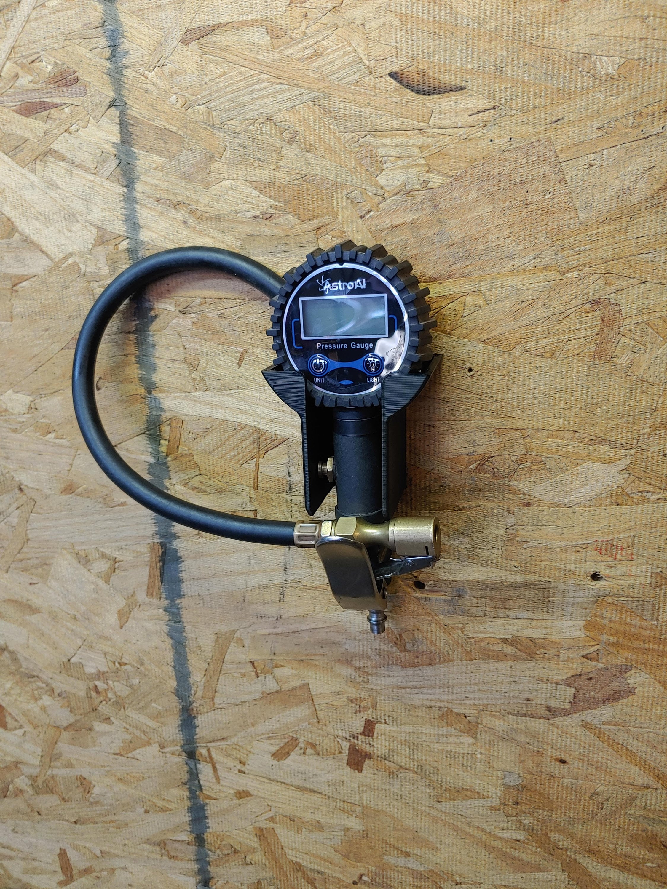 Tire Inflator Wall Mount Tool Storage, Pegboard Compatible, 3D Printed ...