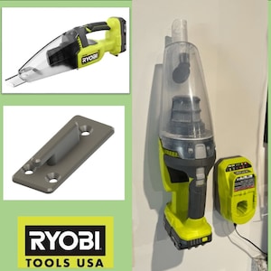 Ryobi 18v Vacuum PCL705 Wall Mount 3D Printed, W/ Mounting Screws - Etsy
