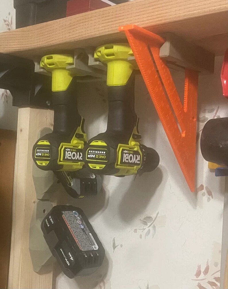 Ryobi Universal Tool Mount 3D Printed, W/ Mounting Screws - Etsy