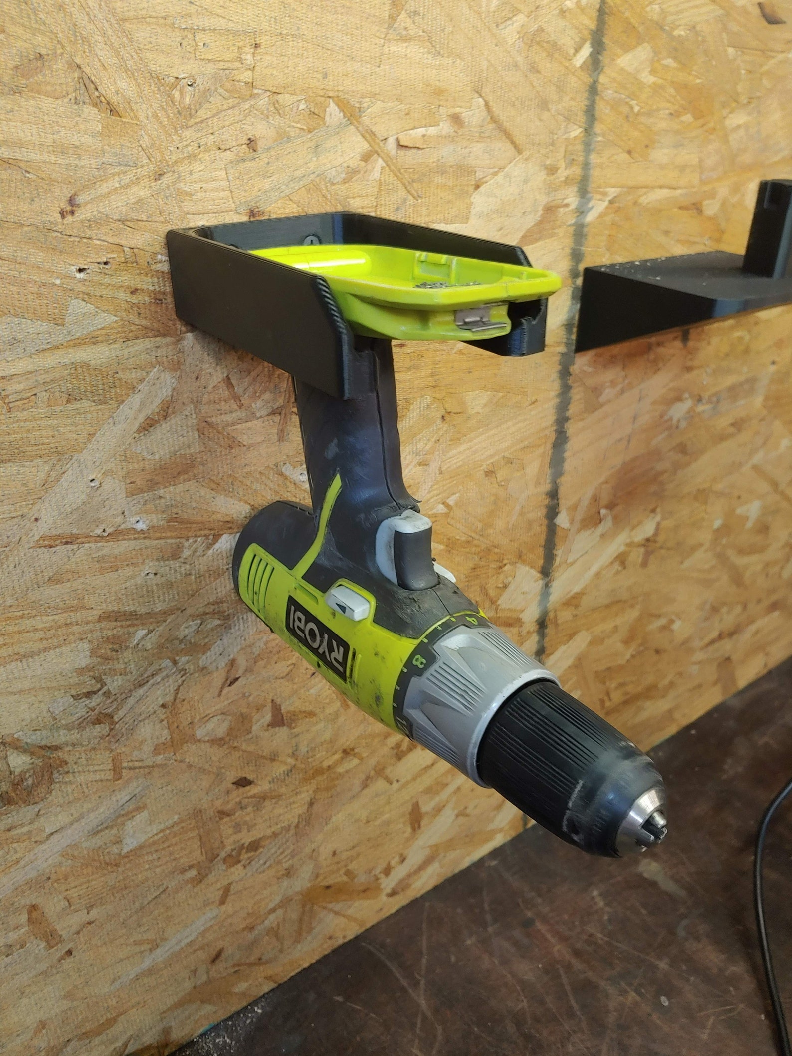 Ryobi 18v Wall Mount for Many Tools 3D Printed, W/ Mounting Screws - Etsy