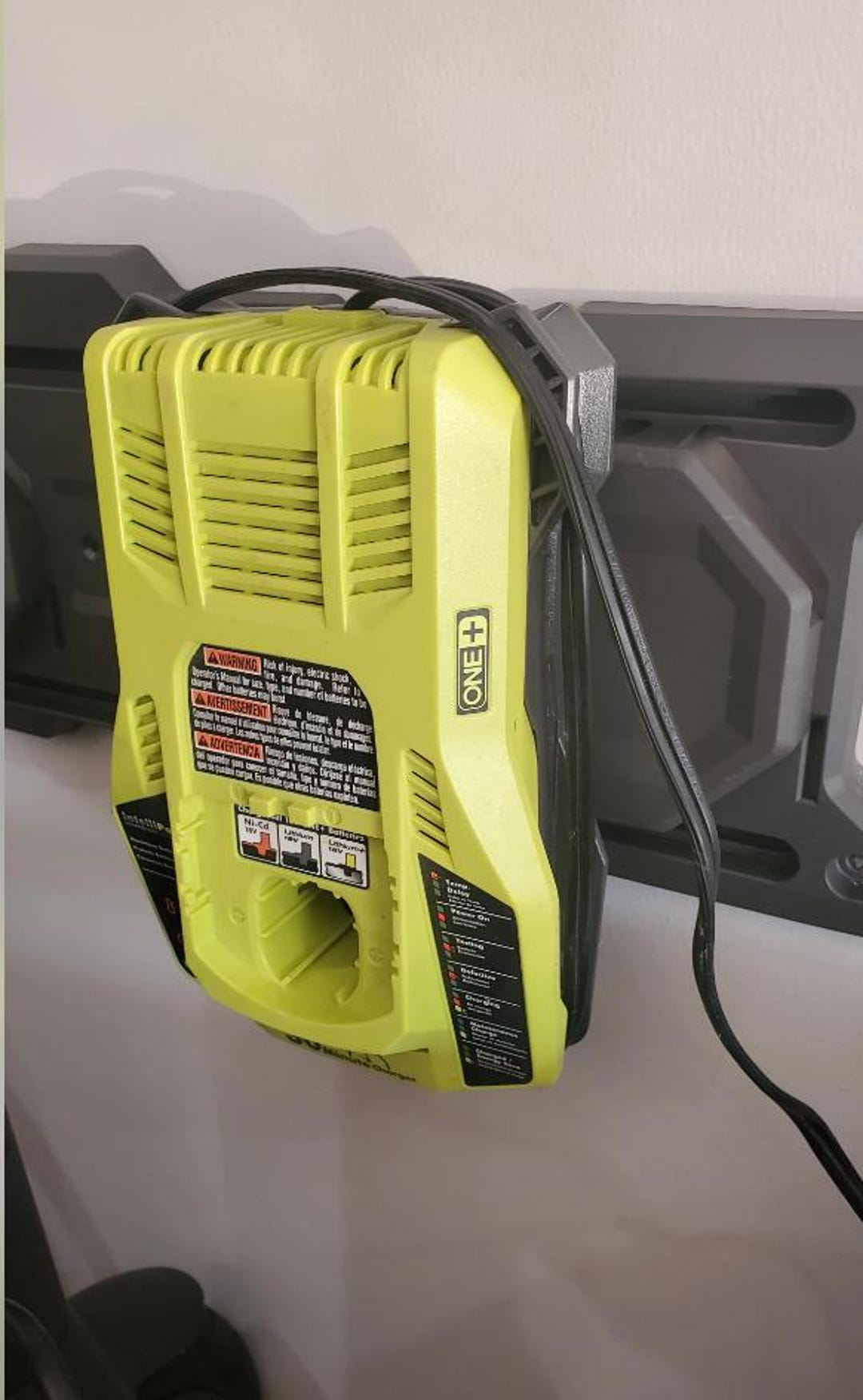Ryobi One+ 18V Charger Mount: 3D Printed LINK System Organizer - Etsy