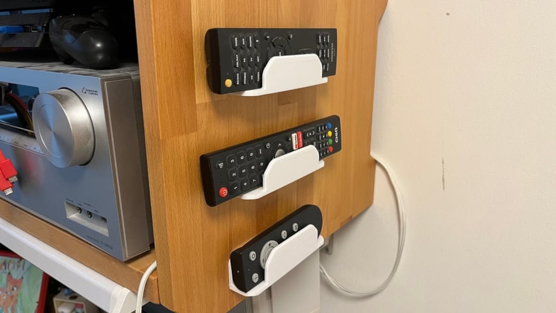 Remote Control Holder, Multiple Configurations, Large or Normal, Screw ...