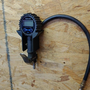 Tire Inflator Wall Mount Tool Storage, Pegboard Compatible, 3D Printed ...