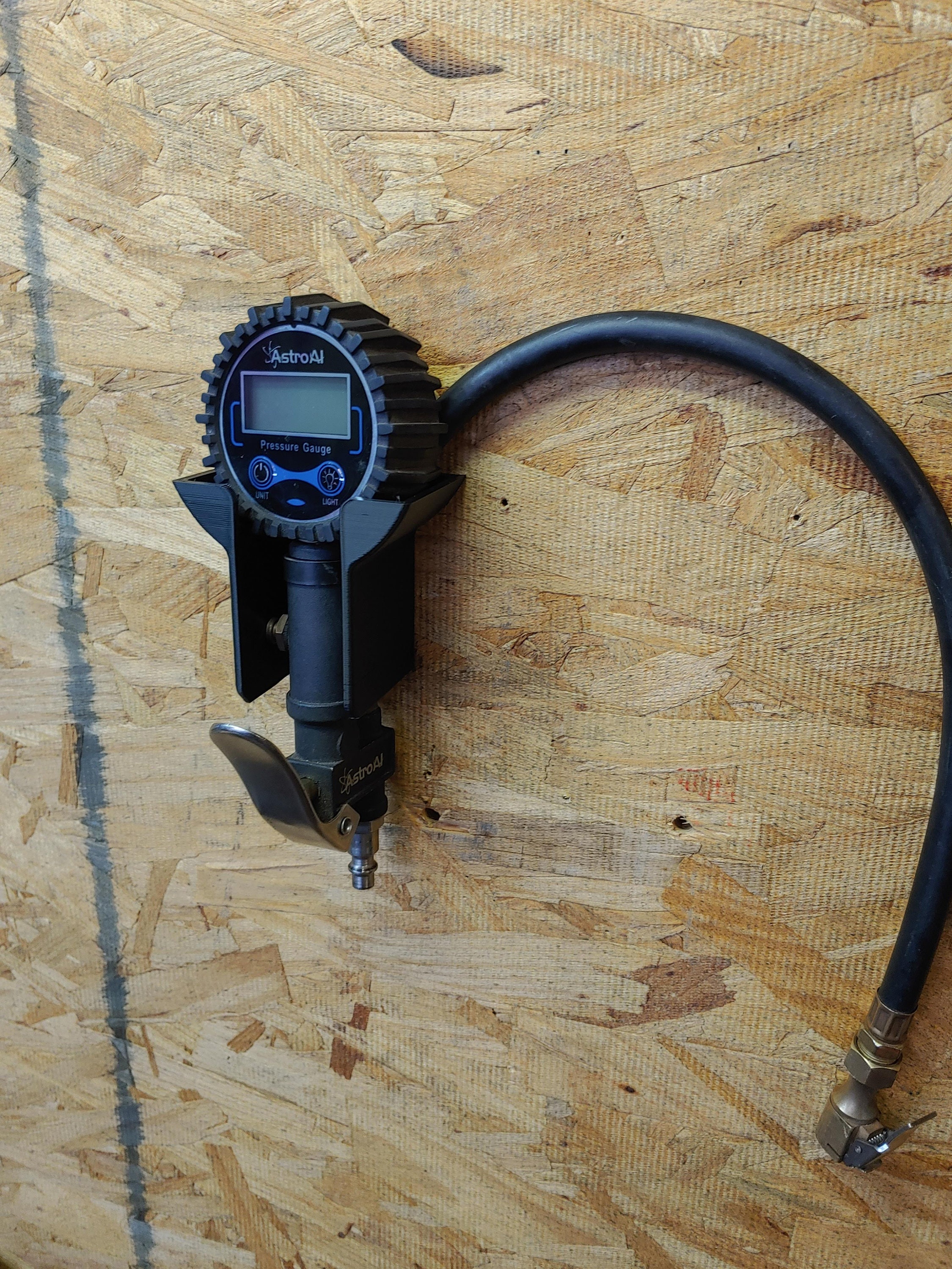 Tire Inflator Wall Mount Tool Storage, Pegboard Compatible, 3D Printed ...