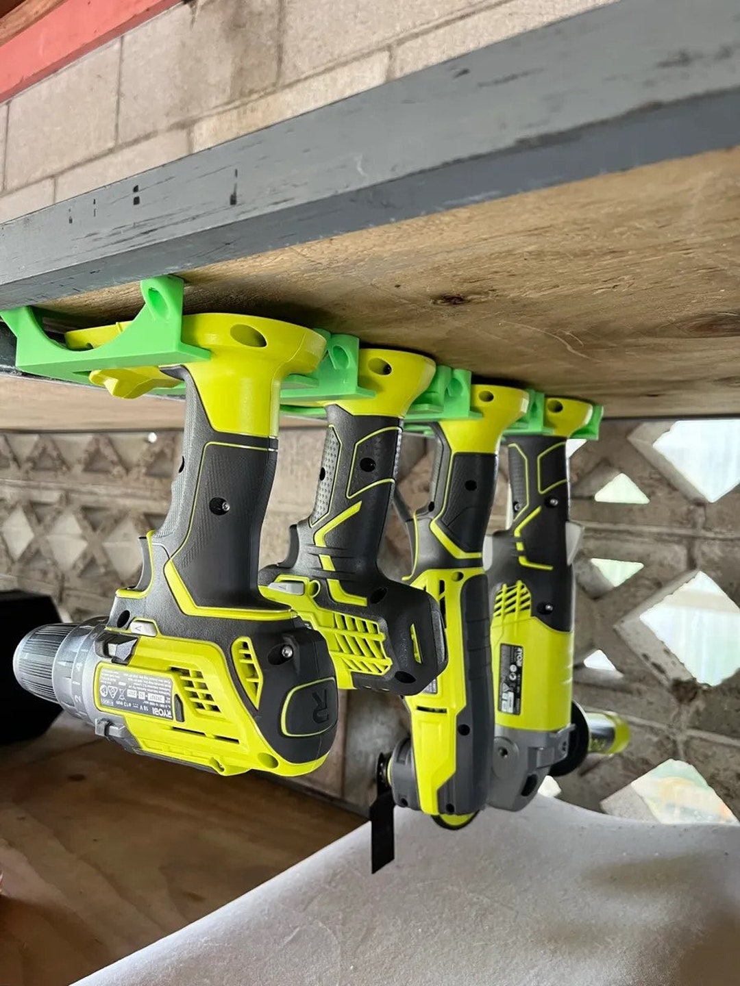 Ryobi Universal Tool Mount 3D Printed, W/ Mounting Screws - Etsy