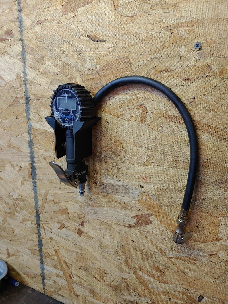 Tire Inflator Wall Mount Tool Storage Pegboard Compatible 3D - Etsy