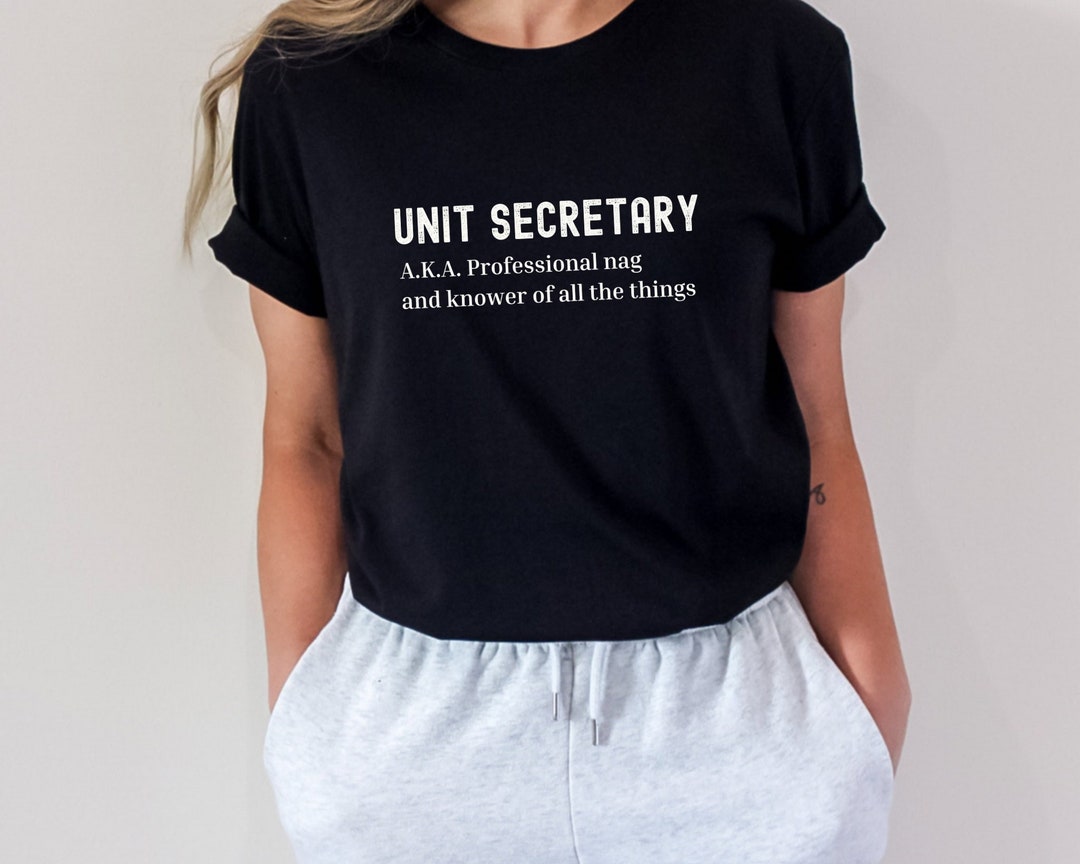 Unit Secretary Shirt HUC Shirt Health Unit Clerk Shirt - Etsy